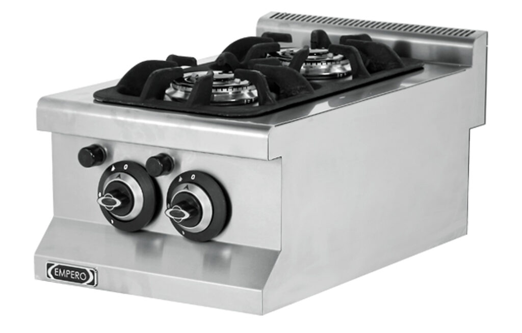 Gas 2 Burner Cooking Range Table Top - RIT