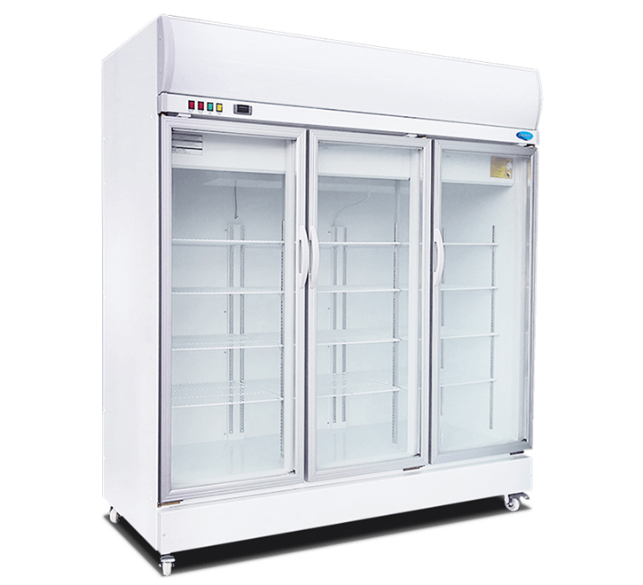 3 Glass Door Upright Chiller Capacity 1500 liters - RIT
